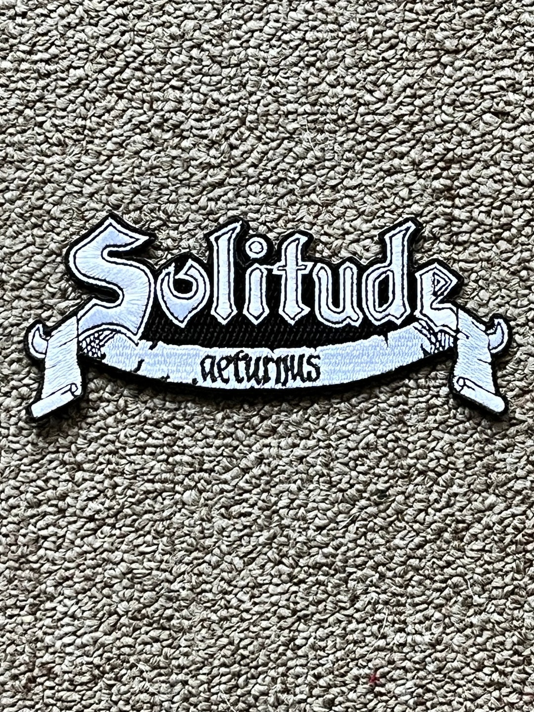 Solitude Aeturnus New Official Die Cut Logo Tour Patch - Etsy