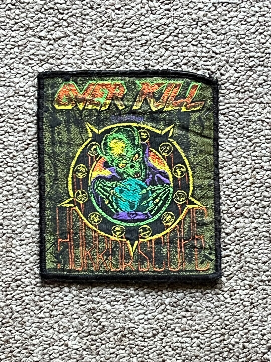 Overkill 'horrorscope' Original Vintage Patch - Etsy