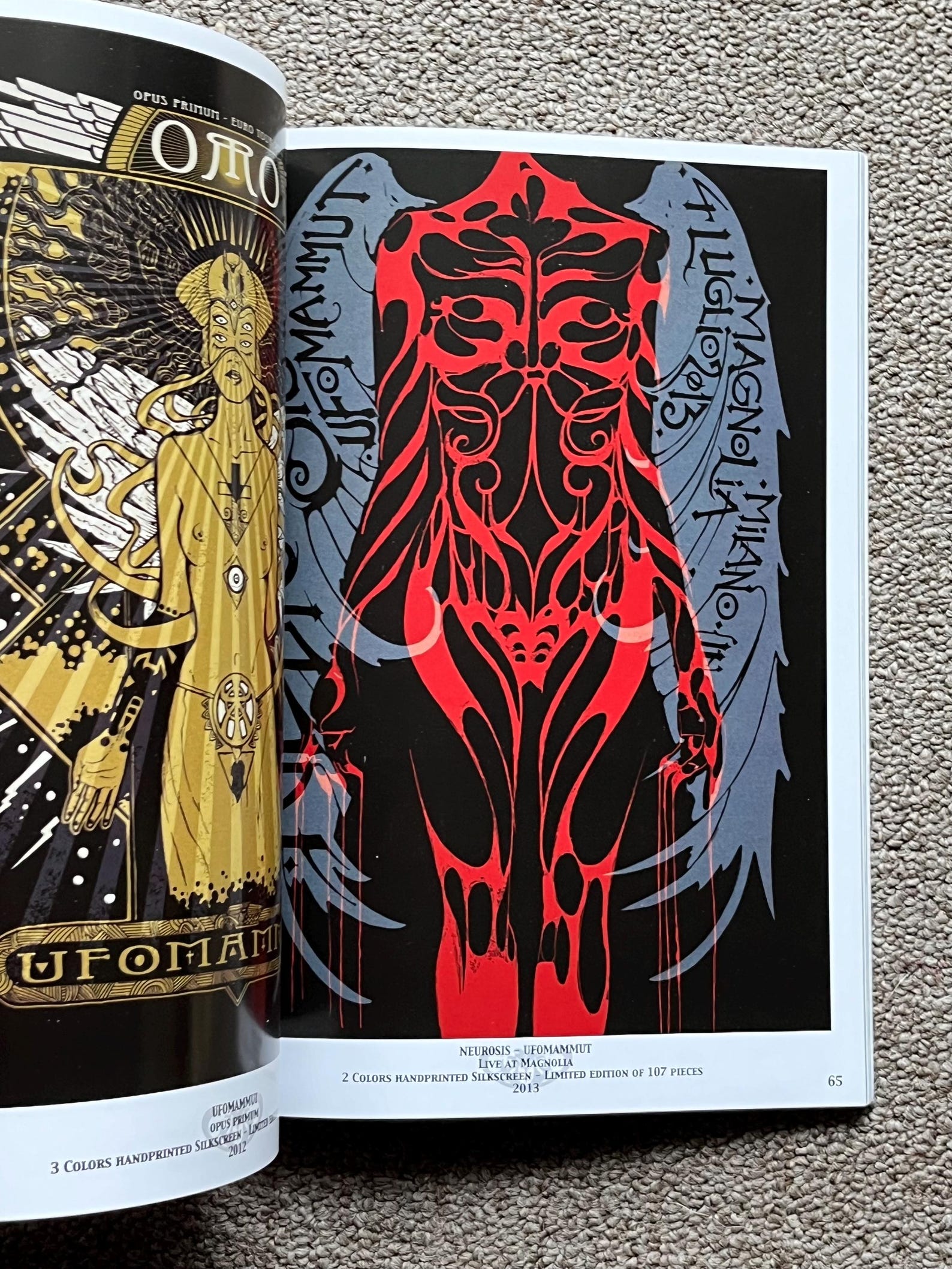 The Art of Ufomammut Book 'from Space 1999 to the Infinity & Beyond' A ...