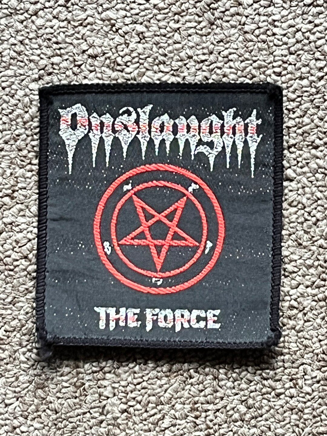 Onslaught 'the Force' Original Vintage Patch - Etsy