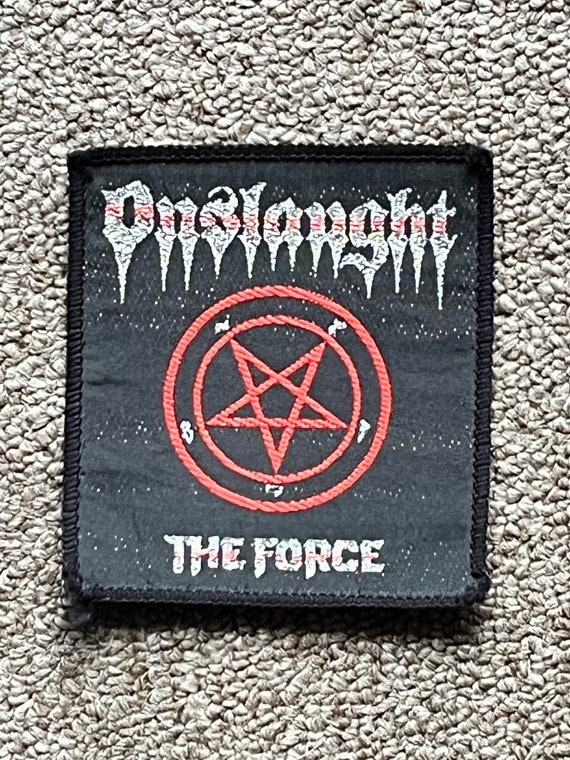 Onslaught 'The Force' original vintage patch - Gem