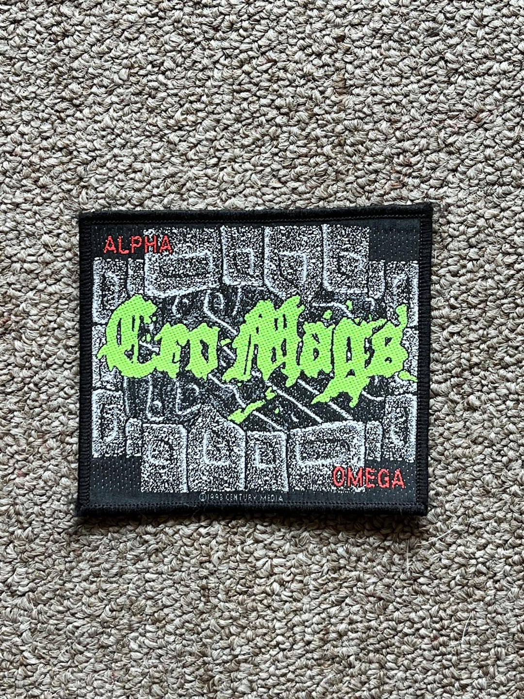 Cro Mags 'alpha Omega' Original Vintage Patch - Etsy