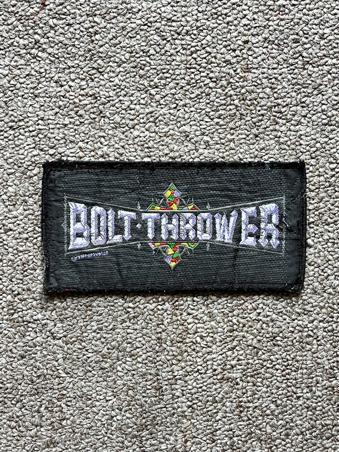 Bolt Thrower Original Vintage Logo Patch - Etsy