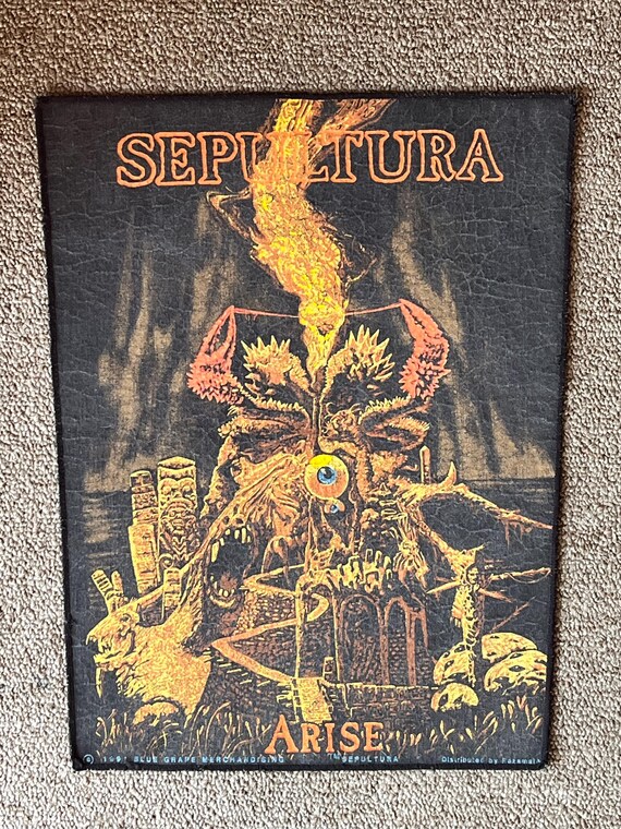 Sepultura 'Arise' original vintage back patch - Gem