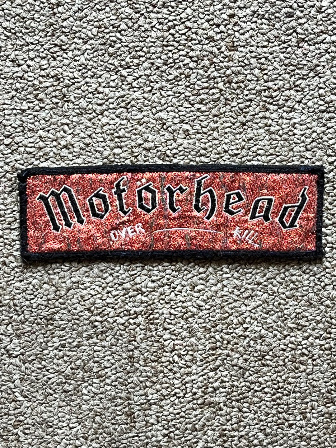Motorhead 'overkill' Original Vintage Strip Patch - Etsy