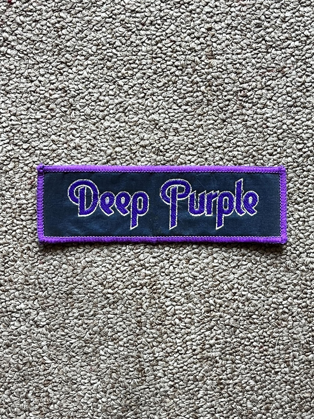 Deep Purple Original Vintage Logo Strip Patch - Etsy