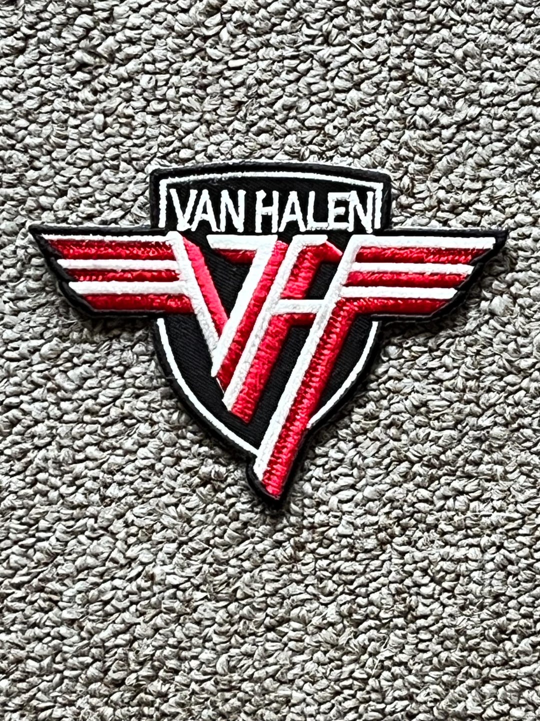 Van Halen New Die Cut Logo Patch - Etsy