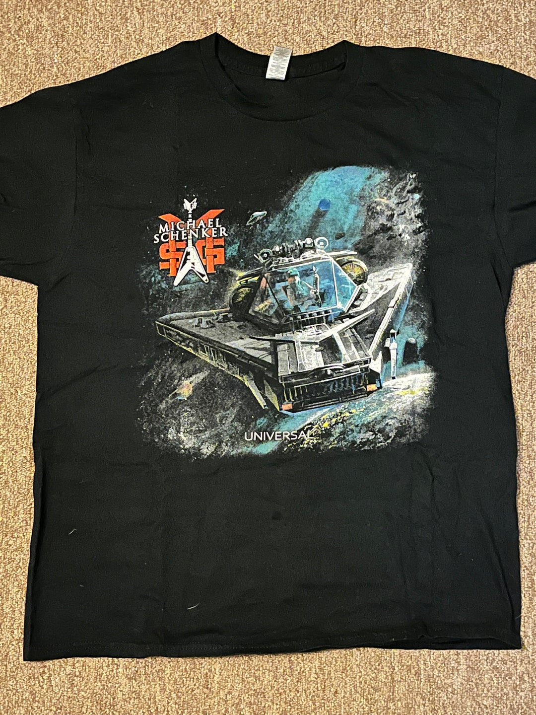 Michael Schenker Group 'universal World Tour' Official Tour Shirt, Size ...