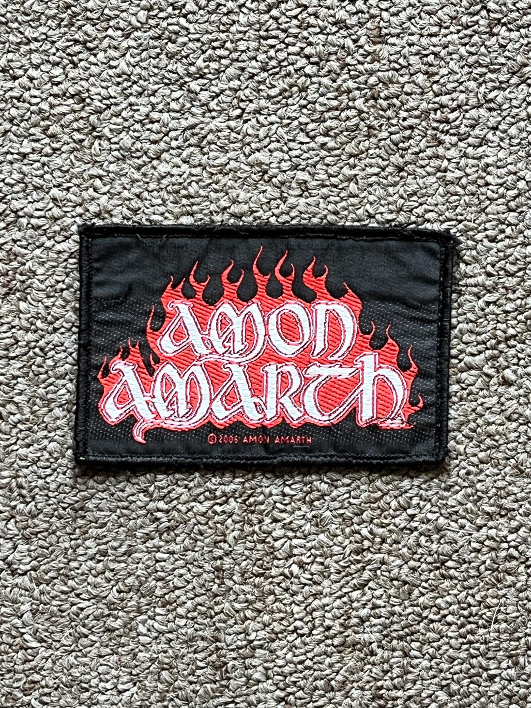 Amon Amarth Original Vintage Logo Patch - Etsy