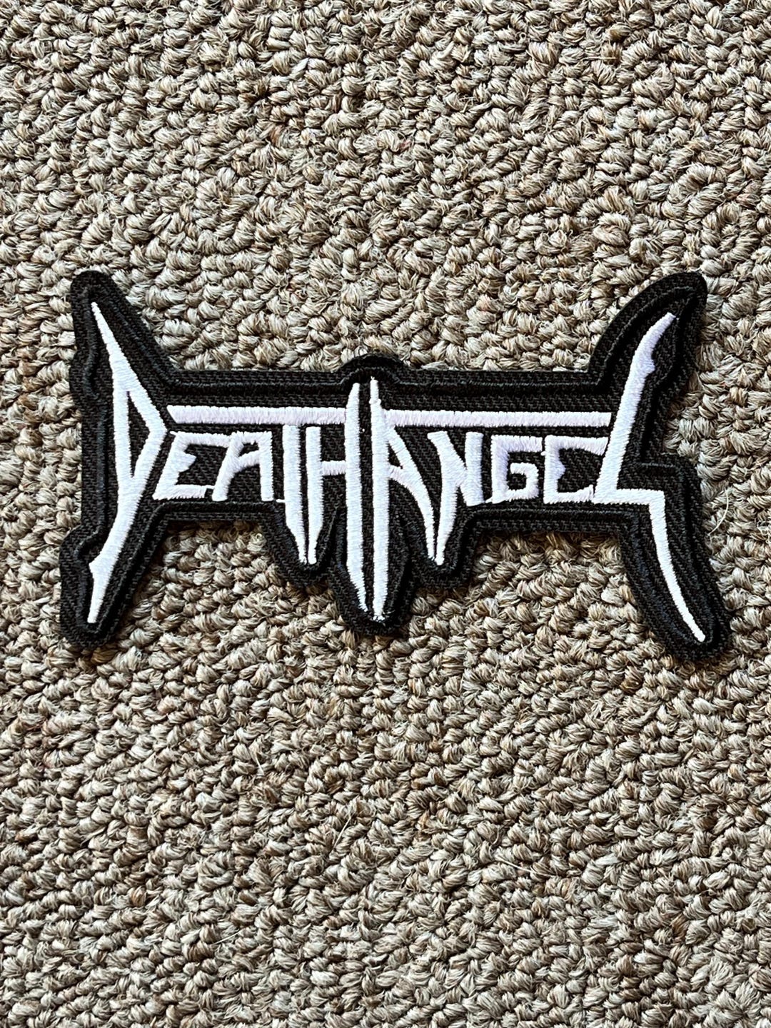 Death Angel New Die Cut Logo Patch - Etsy