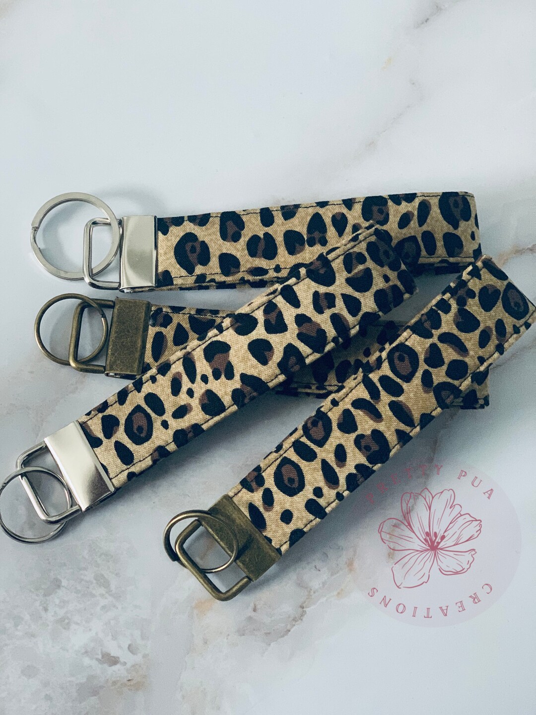 Cheetah Wristlet Keychain. Cheetah Keychain. Gifts for Her. Stylish ...