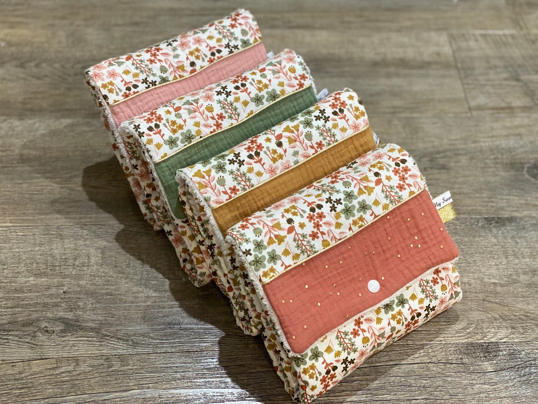 Nomadic Baby Girl Changing Mat Terracotta Camel Gold LOUISE Collection ...