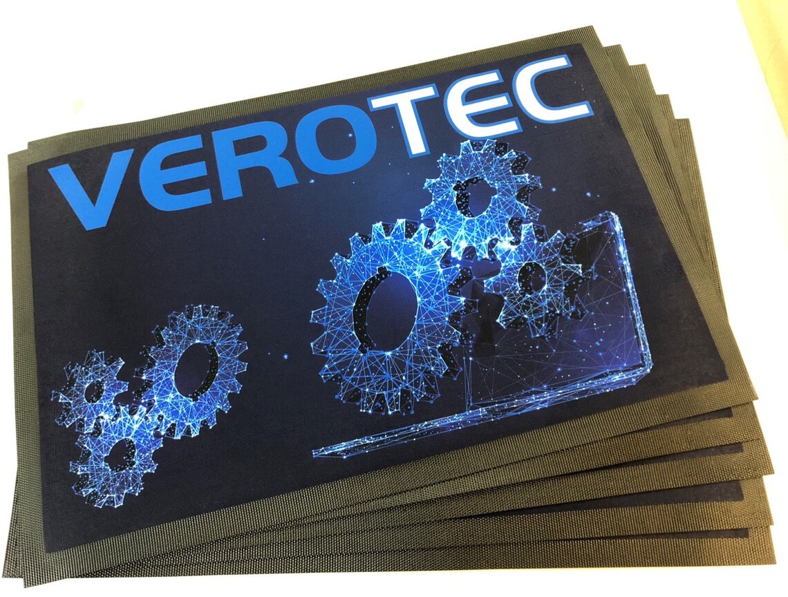 Full Colour Printed Personalised Work Surface Protector Mat - Etsy UK