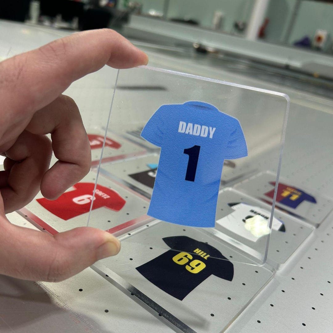 Personalised Football Shirt Coaster | Secret Santa Gift | Fathers Day ...
