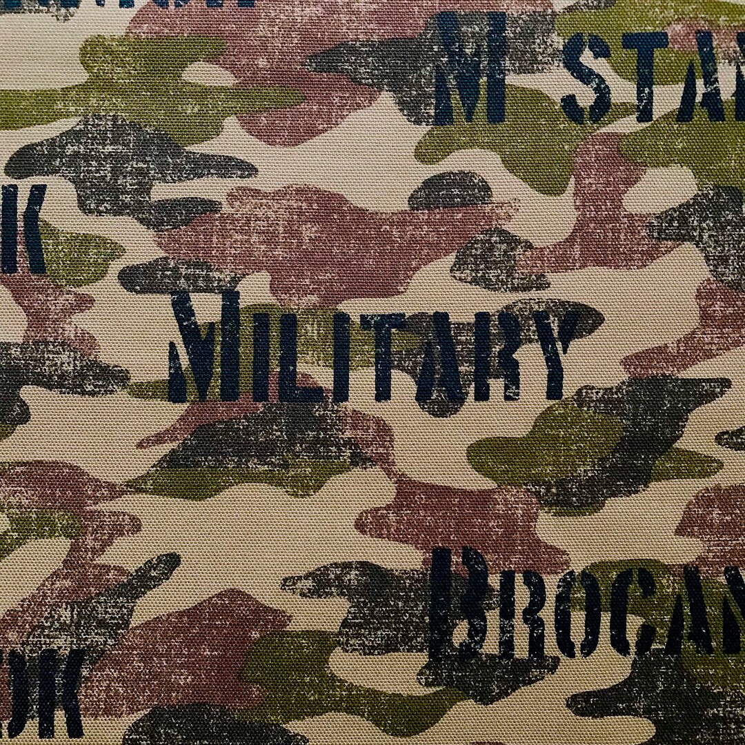 Camouflage Military Cotton Canvas Upholstery Fabrics - 100% Cotton ...