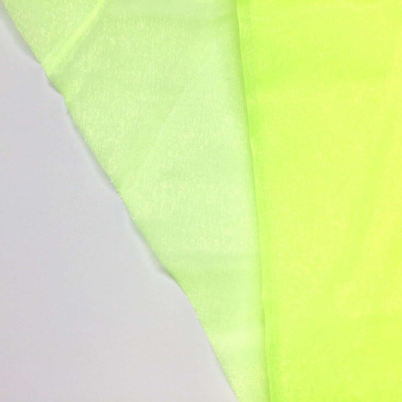0.5 Meter Bright Yellow Organza Fabrics - Sheer Dressmaking Fabrics ...