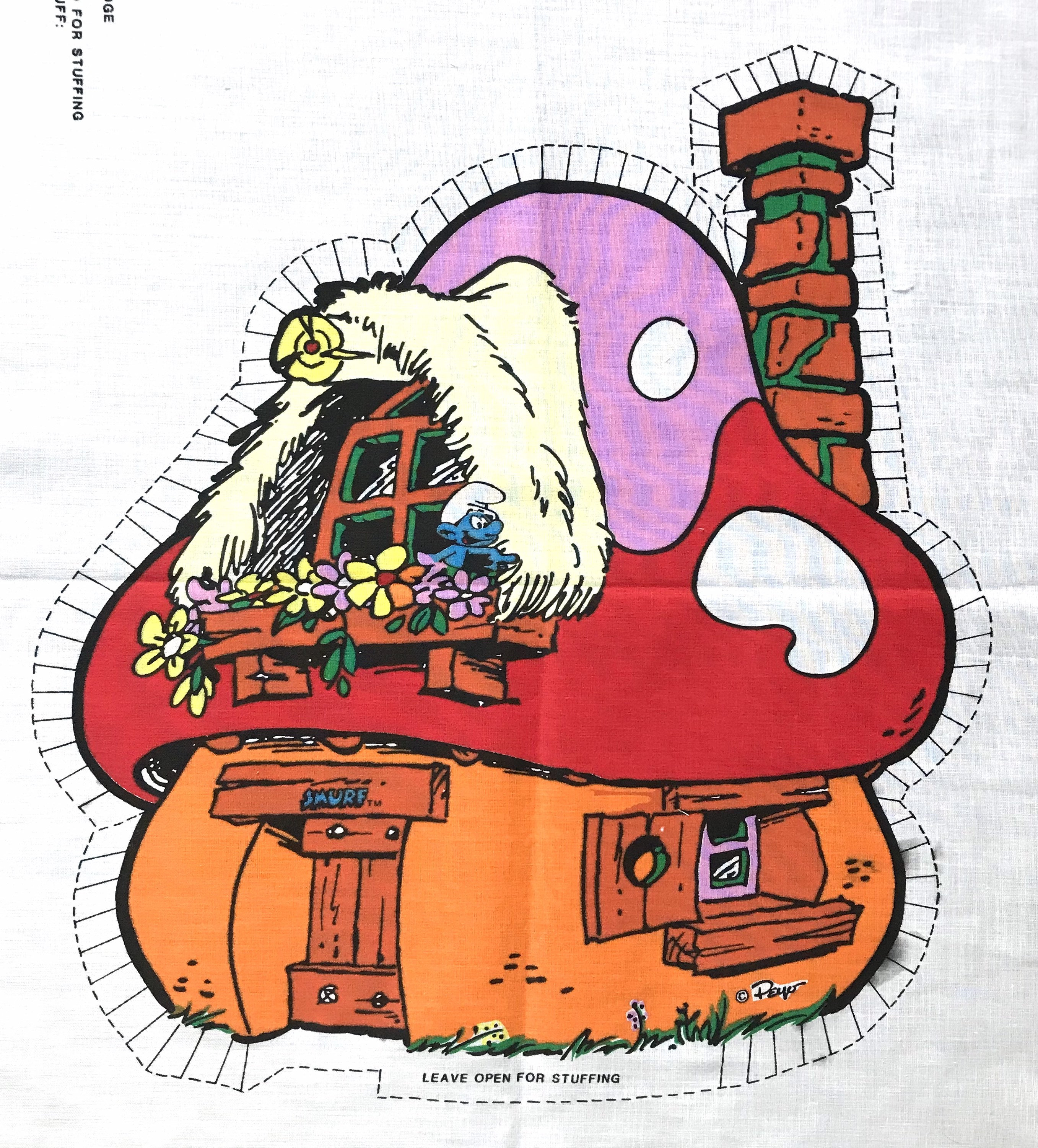 Smurfs Drawing House