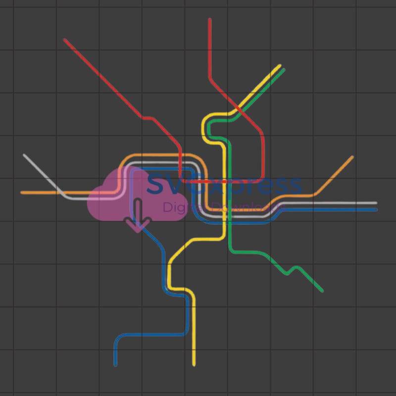 Dc Metro Art - Etsy