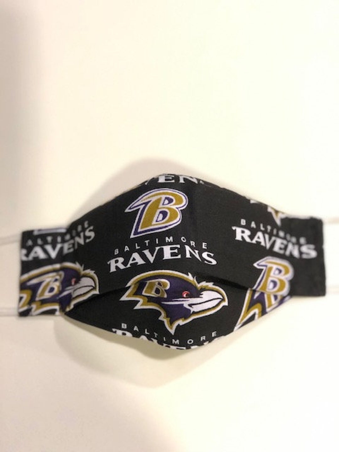 Baltimore Ravens Face Mask - Etsy
