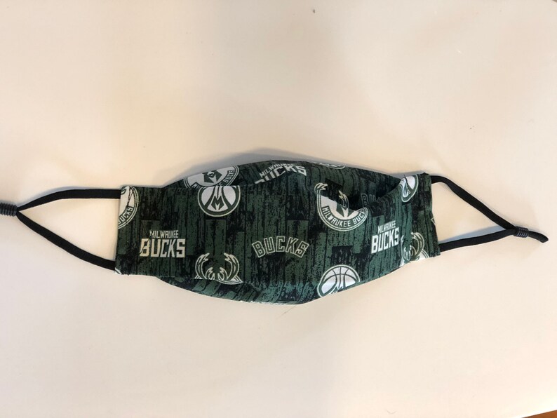 Milwaukee Bucks Face Mask - Etsy