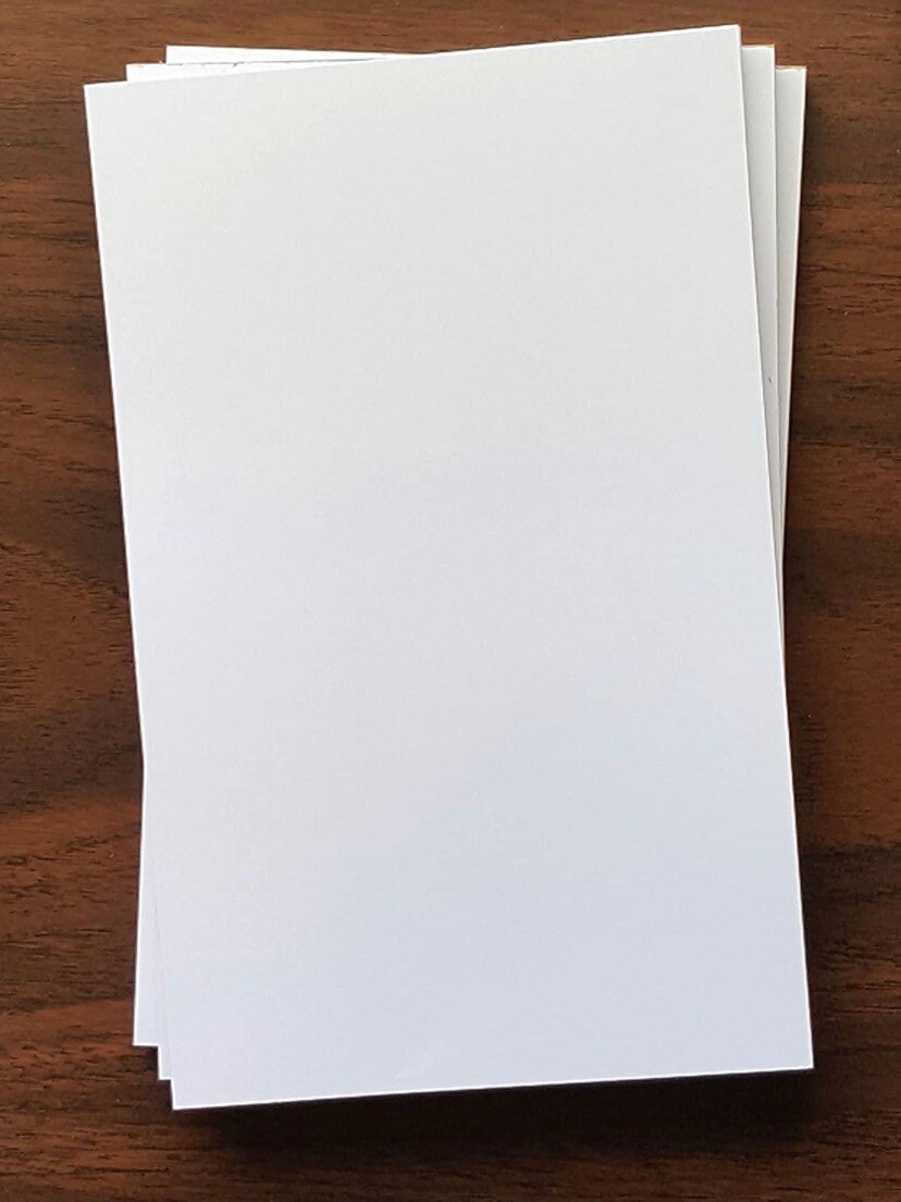 Paper Pad 5x8 50 Pgs Double Sided Letter Writing Notepad - Etsy