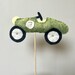 Car Cake Topper, Vintage Racing Car Cake Decoration, NASCAR Garland ...