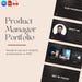 Minimalist Product Manager Portfolio Template Canva, Product Manager ...