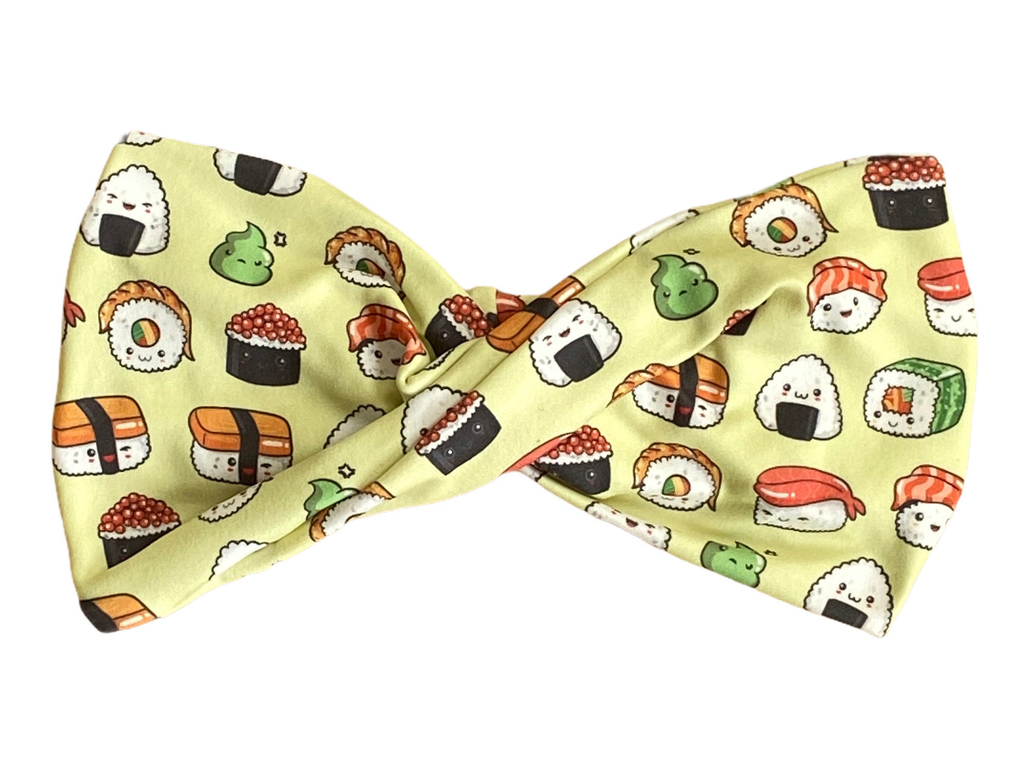 Smiling Sushi Headband/ Twisted Headband/ Women's Headband/ Turban ...