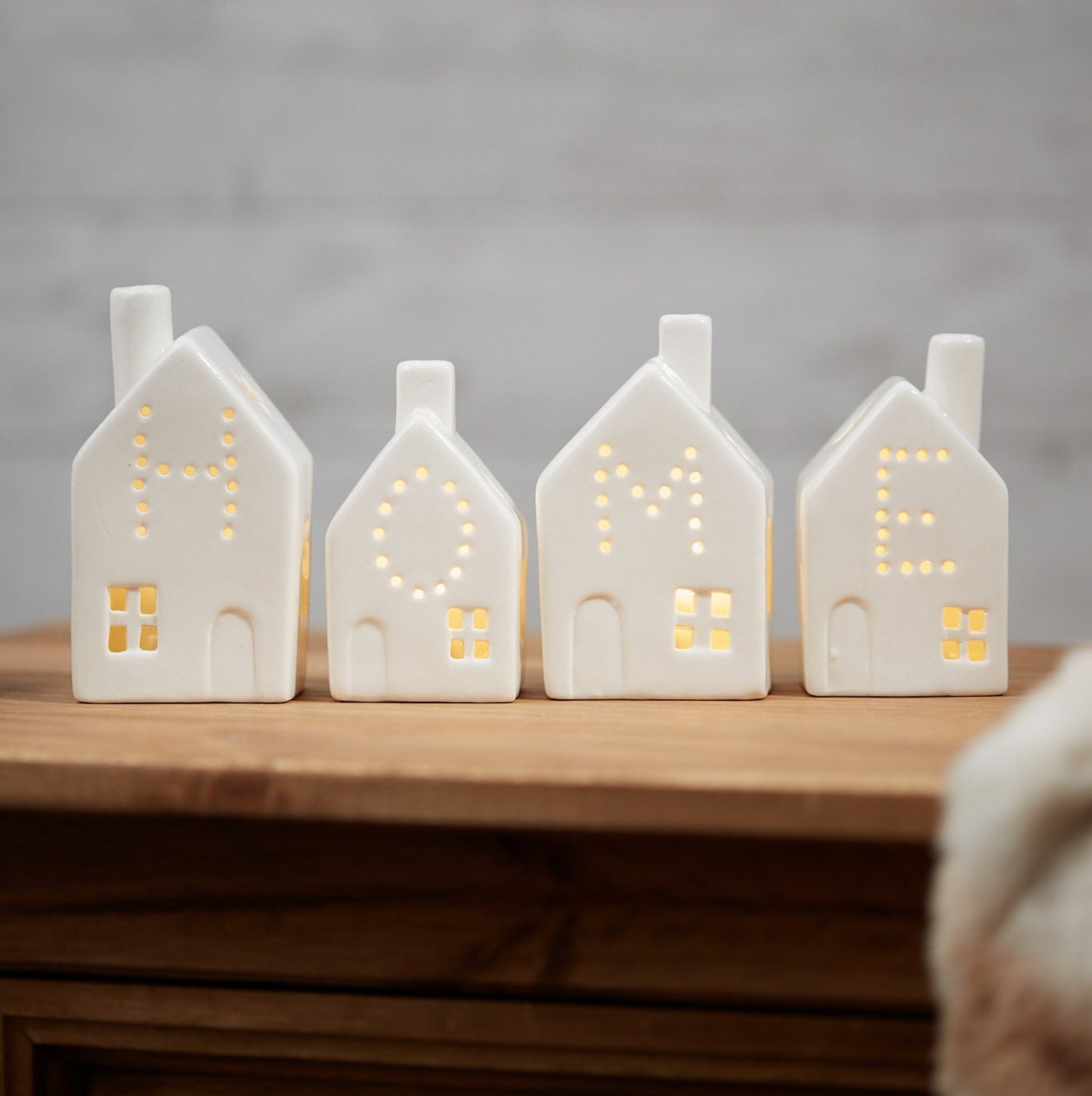 Home Set LED Houses - Etsy
