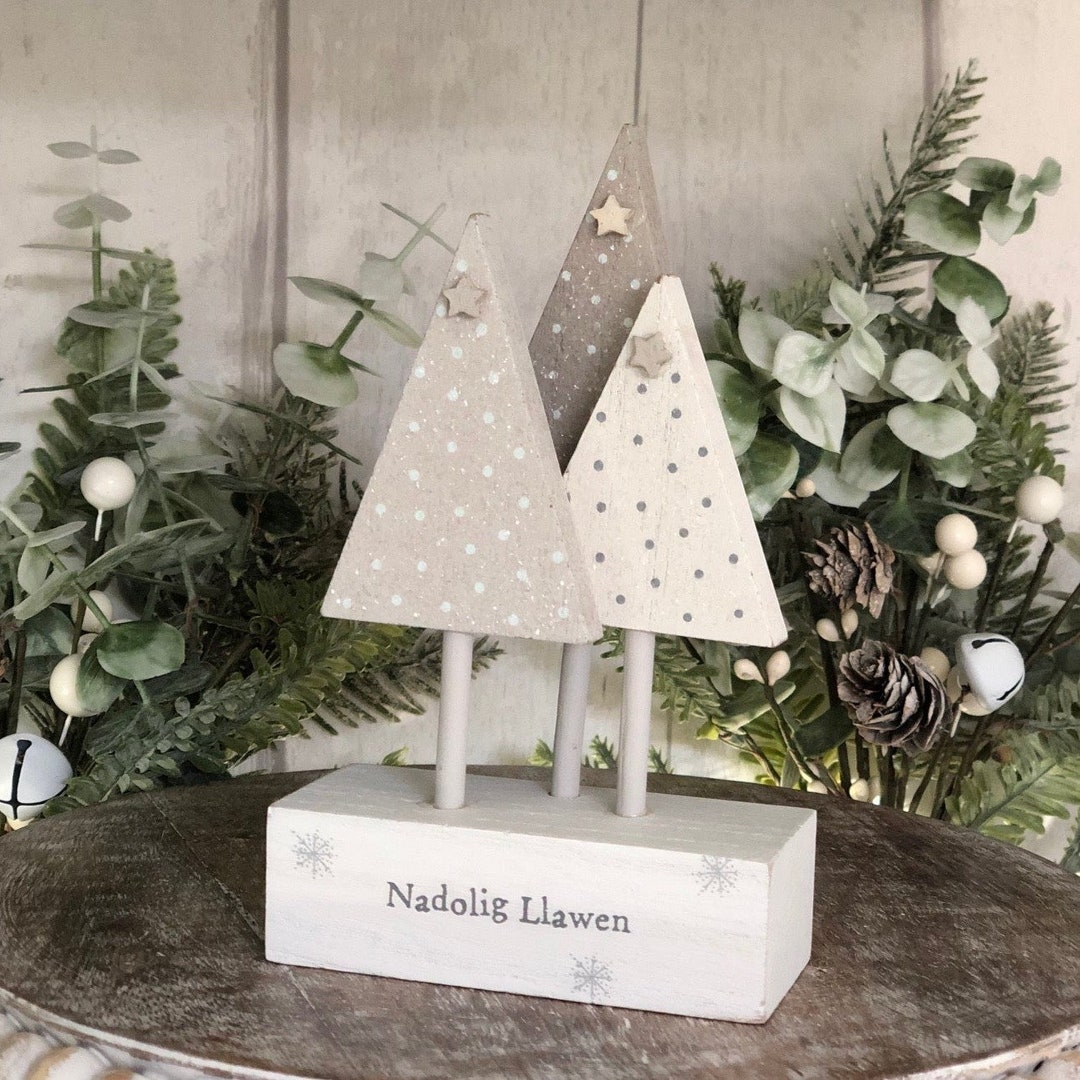 Wooden Trees Block - Etsy