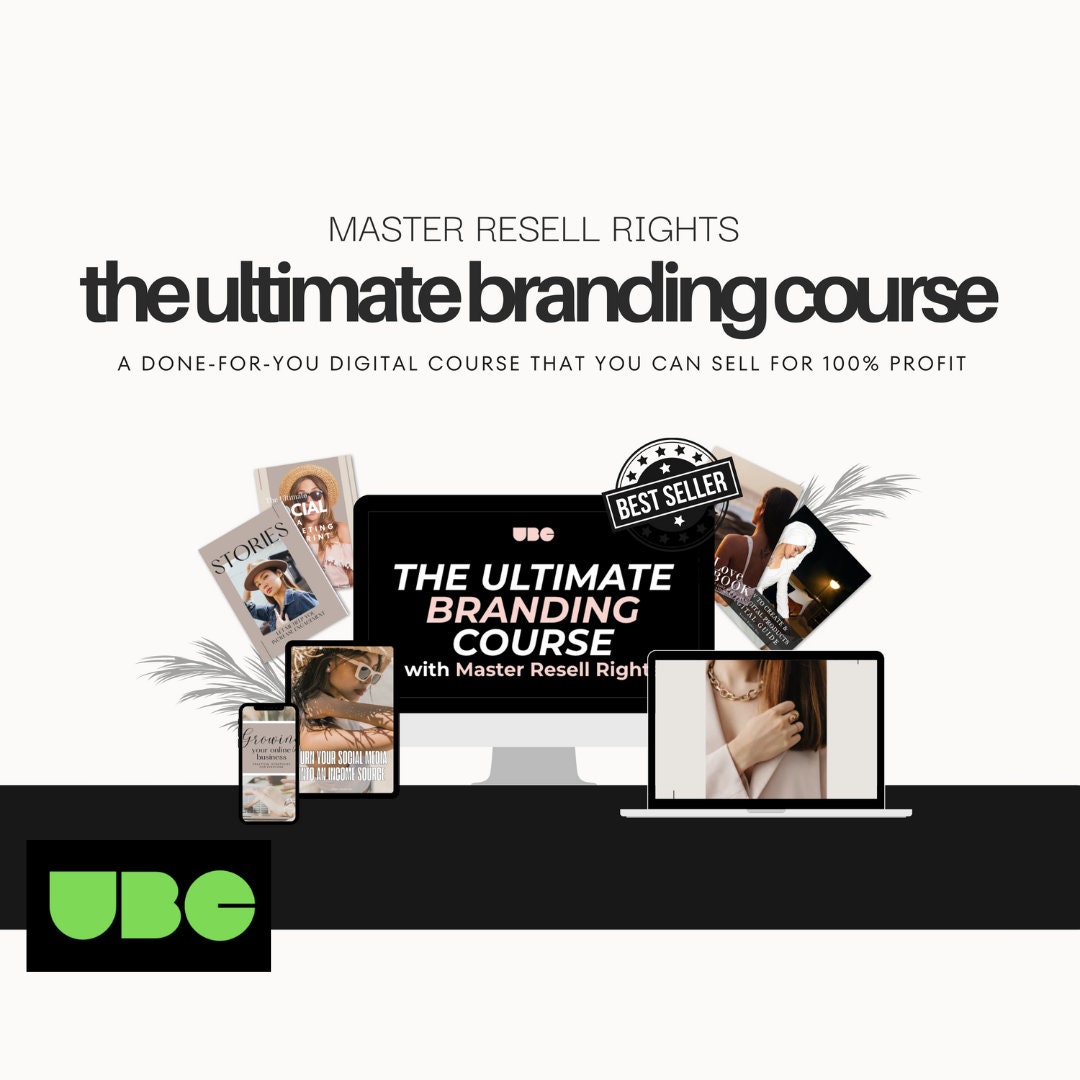 Ultimate Branding Course MRR UBC Building a Brand UBC Social Media Course Master Resell Rights ...