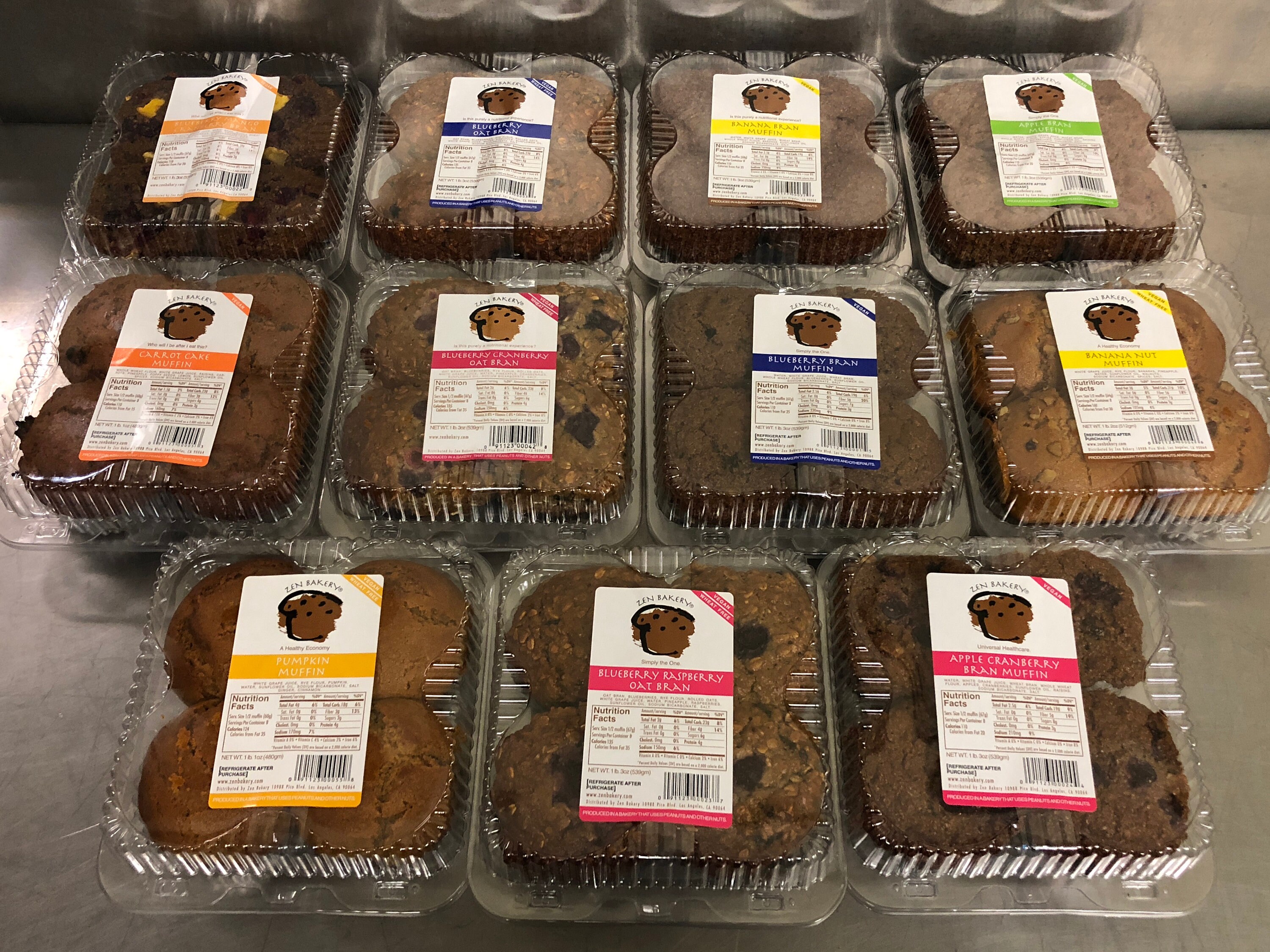 Zen Bakery Peanut Butter Carob Chip Cookies Freshly Baked to Order ...