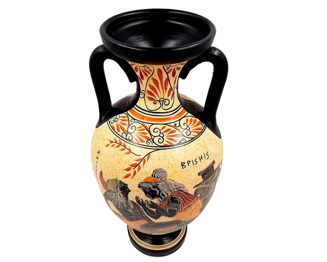 Greek Amphora 31cmancient Greek Art Shows | Etsy