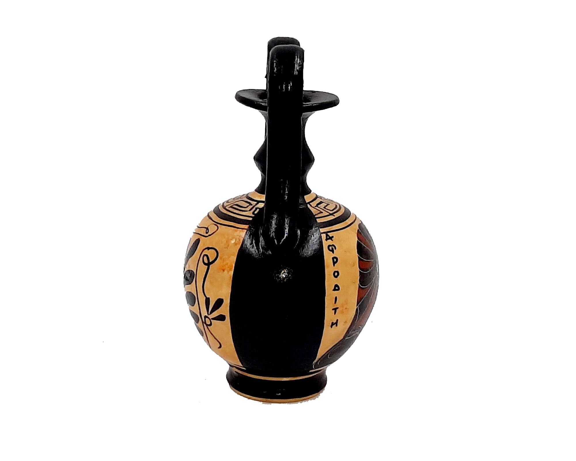 Set of 2 Black Figure Vases 13cmancient Greek Potteryshows | Etsy