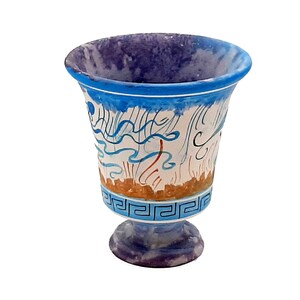 Pythagorean Cup,greedy Cup 11cm ,minoan Art Painting - Etsy