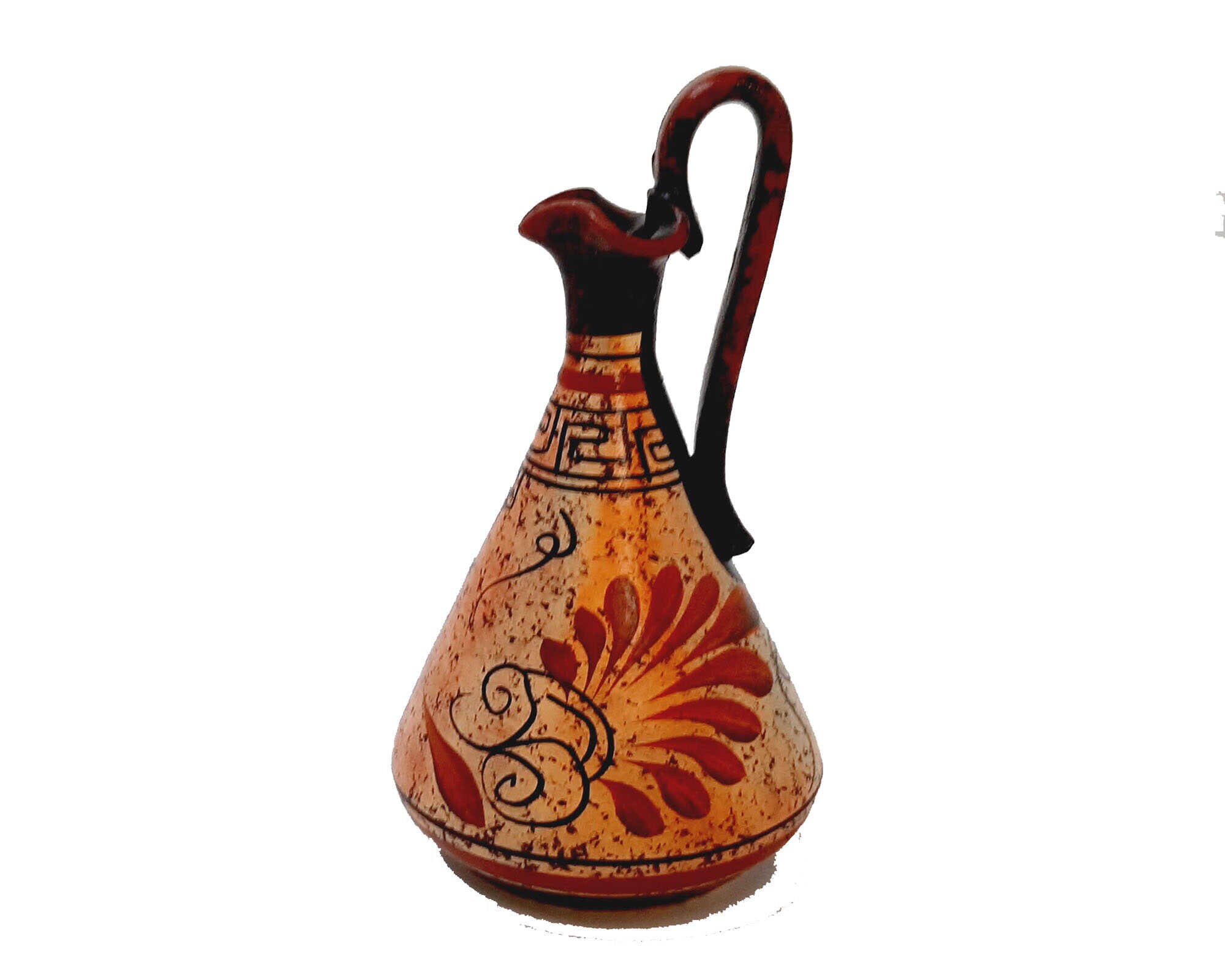 Handmade Greek Pottery Vases: Poseidon & Athena Amphora Set (13.5cm) - Etsy