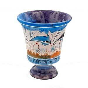 Pythagorean Cup,greedy Cup 11cm ,minoan Art Painting - Etsy