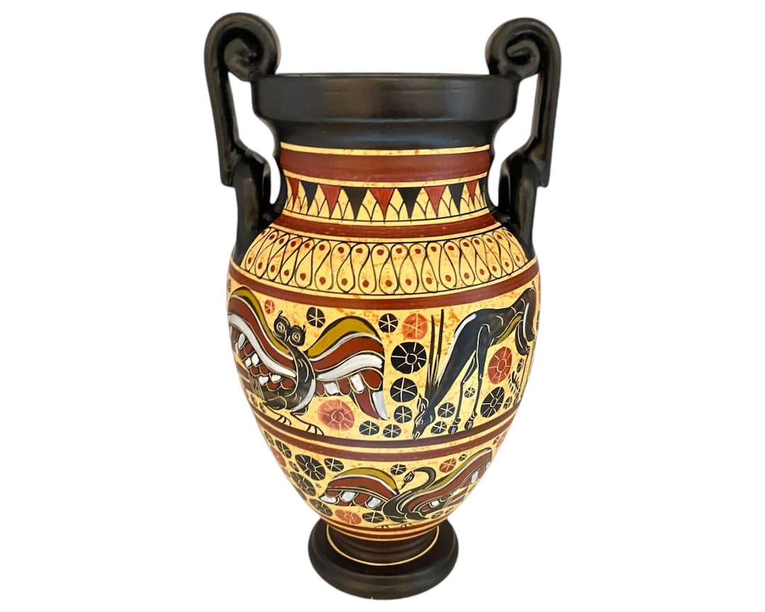 Ancient Greek Pottery Volute Krater 29cm,corinthian Art - Etsy