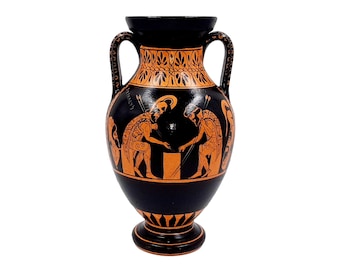 Greek Pottery, Hand Made Replica, Red and Black Figure Bilingual ...