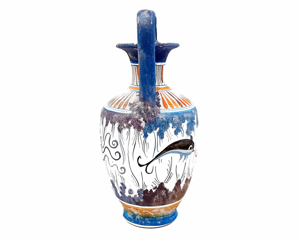 Greek Cretan Vase 25cm,minoan Art Pottery - Etsy