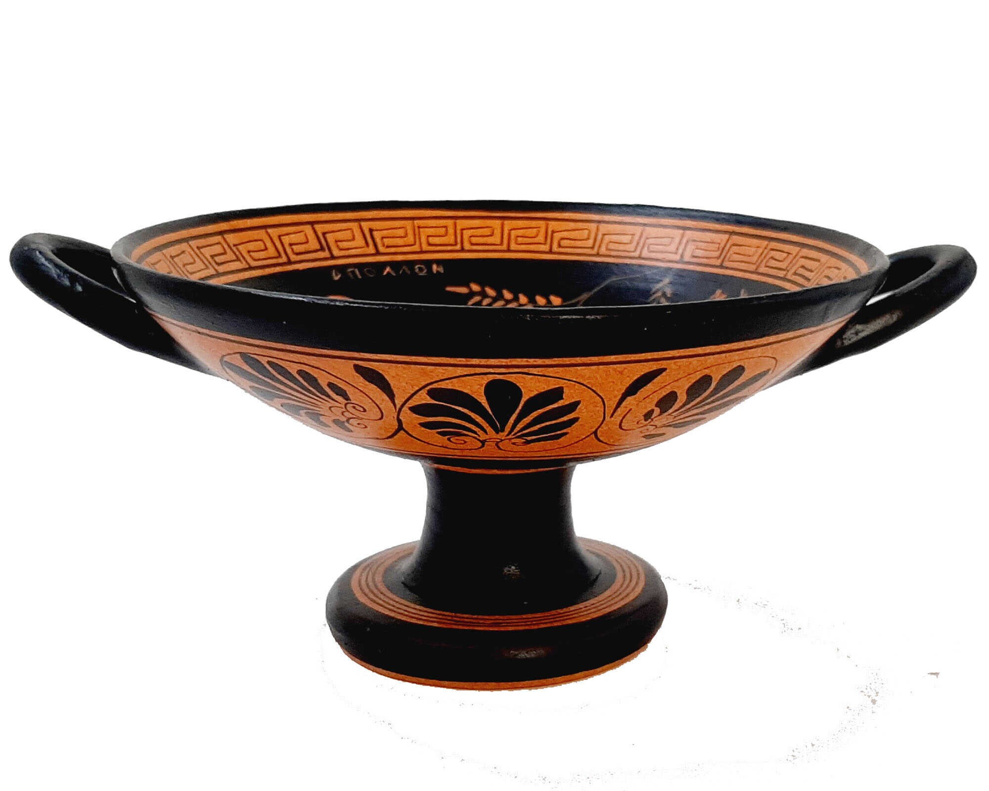 Red Figure Pottery Kylix 16cmgod Apollo With Erato | Etsy Australia