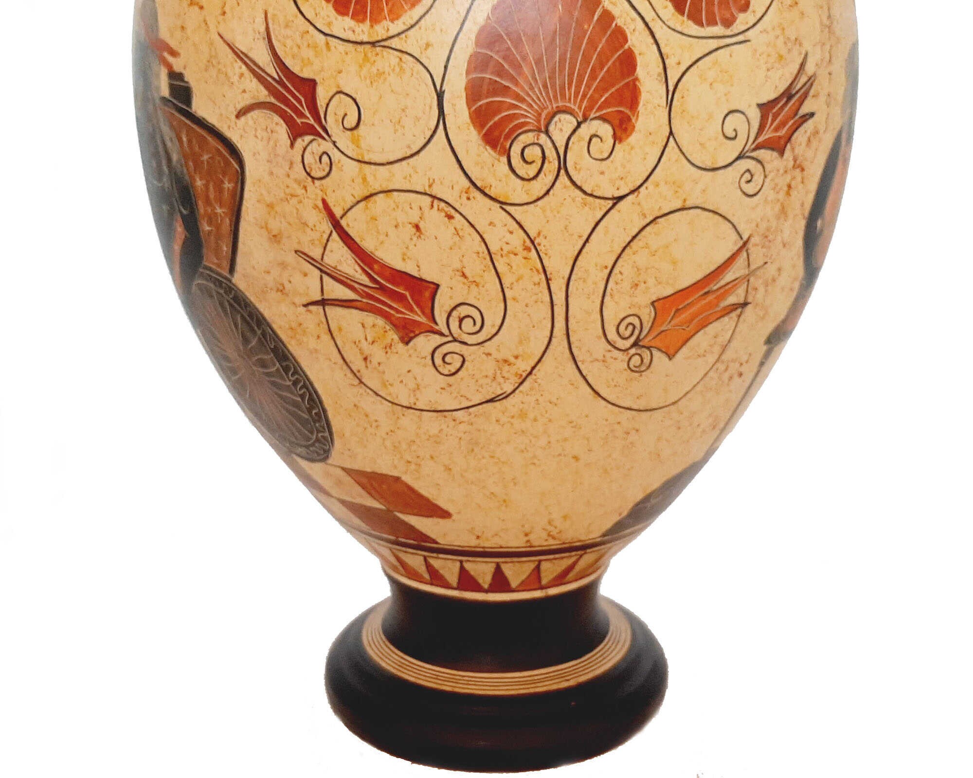 Goddess Aphrodite With Ares,hephaestus With Thetis,greek Pottery Vase ...