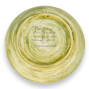 Flying Fish,ceramic Plate 20cm, Fresco's Copy From Phylakopi Milos. - Etsy