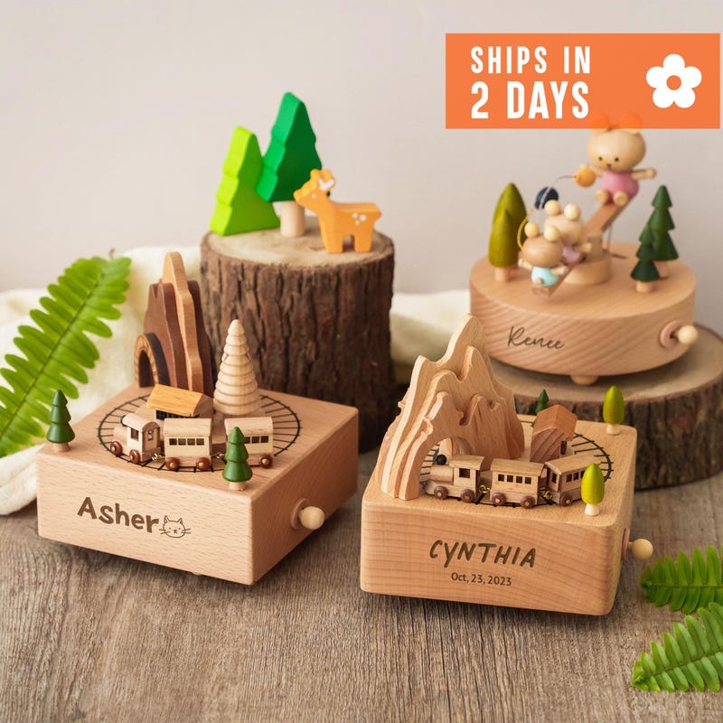 Magnetic Music Box Kids - Etsy