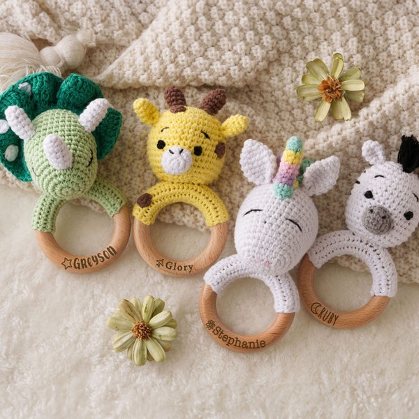 Crochet Rattle - Etsy