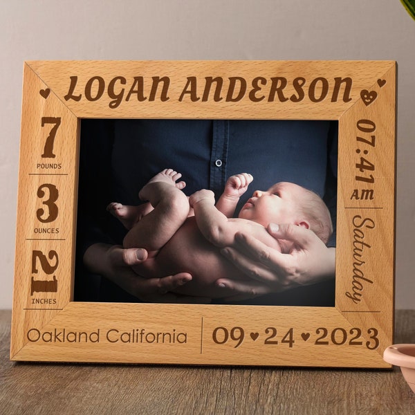 Baby Picture Frames - Etsy