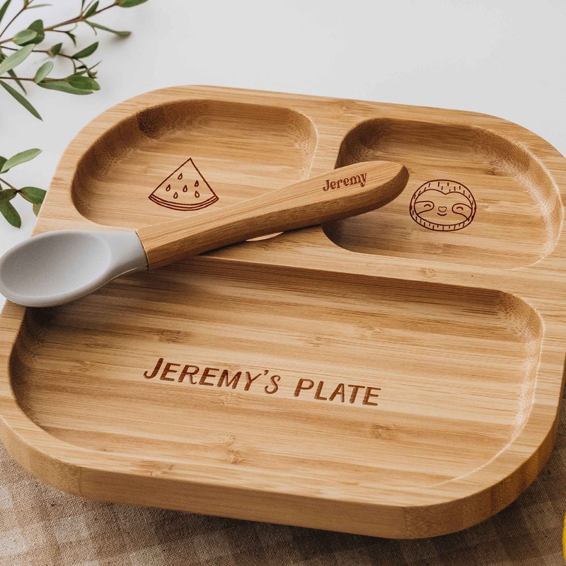 Cute Plates and Bowl Set - Etsy