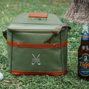 Golf Cooler for Men, Personalized Cooler Bag, Groomsmen Gifts, Beer ...