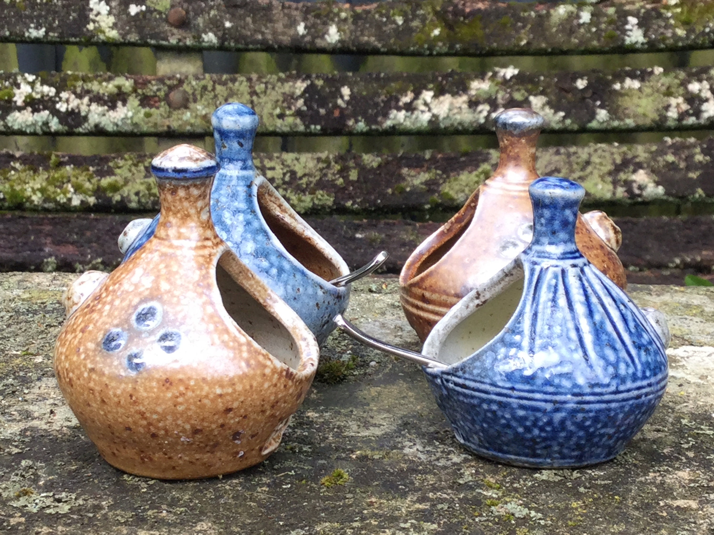 Salt Cellar Salt Pot Salt Pig Handmade Salt Glaze Toff - Etsy UK