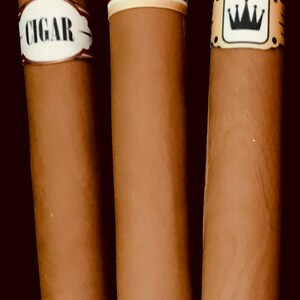 Fondant Cigar Cake Topper, Cigar Cutter, Edible Candy Treat Cigar, Cake ...